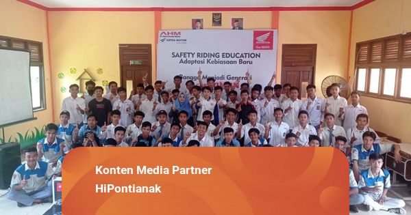 Astra Motor Kalbar Beri Edukasi Safety Riding ke Siswa SMKN 1 Sungai Kakap | kumparan.com